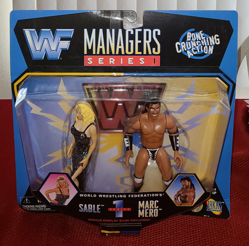 Sable & Marc Mero - Managers Series 1 - WWE BCA Jakks | Funkenstein