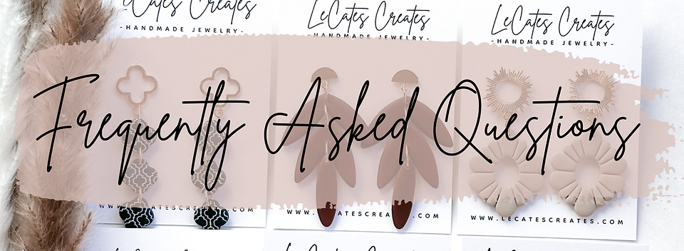 FAQs | LeCates Creates