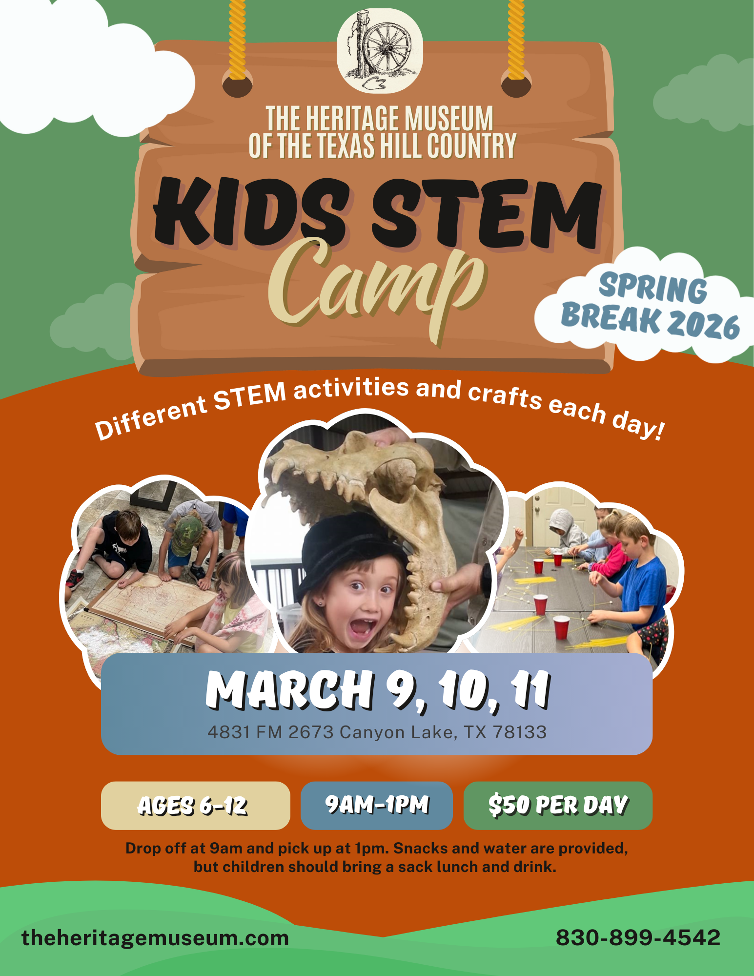 Spring Break STEM Camp | The Heritage Museum