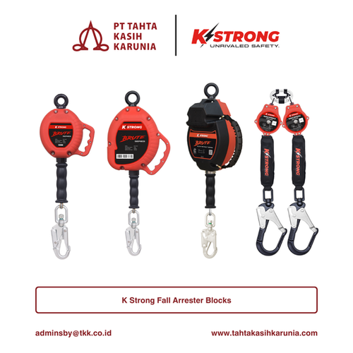 K Strong Fall Arrester Blocks | Tahta Kasih Karunia