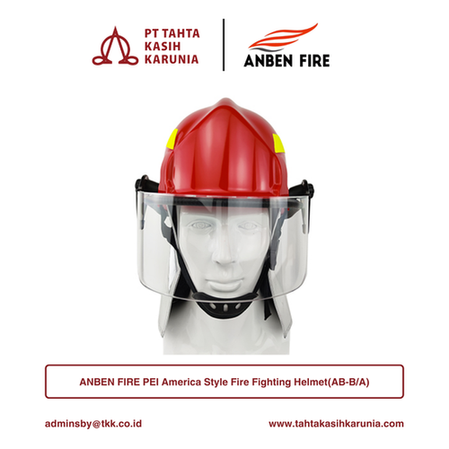 ANBEN FIRE PEI America Style Fire Fighting Helmet (AB-B/A) | Tahta ...