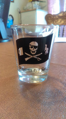 Pirates for Sail Roger Shotglass | Pirates For Sail