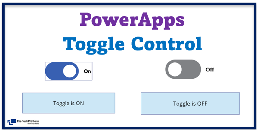 PowerApps Toggle Yes/No
