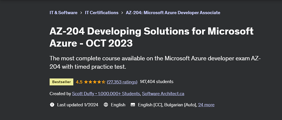 Best Azure DevOps Certification Courses