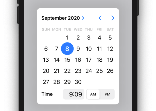 Handling the new UIDatePicker in Xamarin.Forms