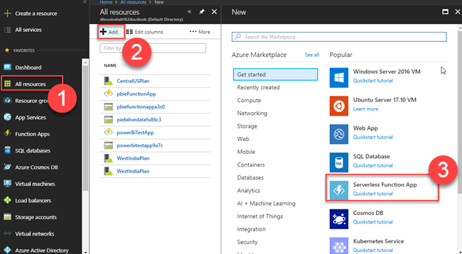 Create An Azure Function App To Generate Token - Power BI Embedded - Step By Step - Part Four