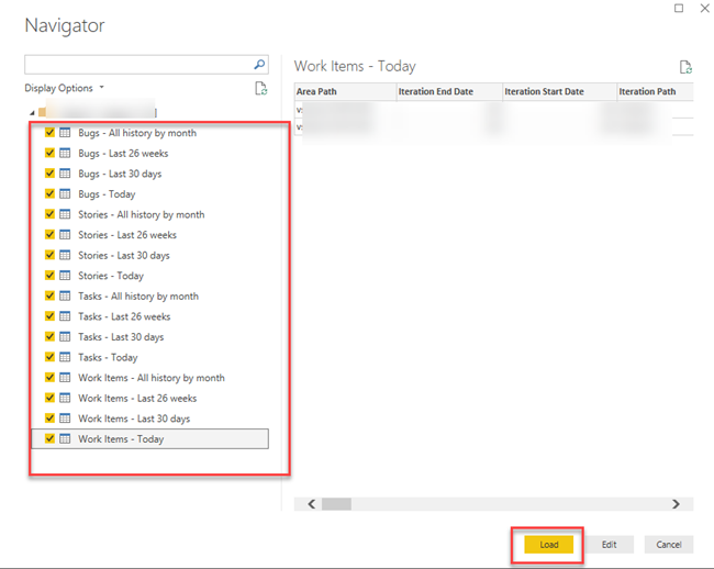 Connect To VSTS Using Power BI Data Connector Connect To VSTS Using Power BI Data Connector