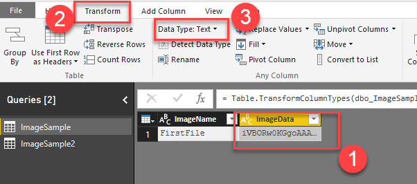 How To Use Images Stored In Sql Server Table With Images And Var Binary Datatype In Power Bi