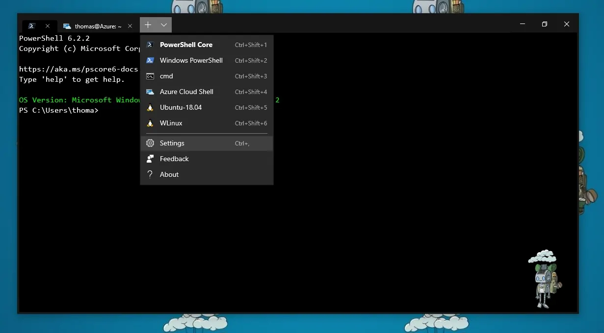 How to Change the Windows Terminal Background Image