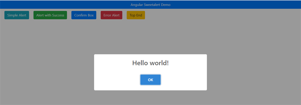 How To Use Sweetalert In Angular 10