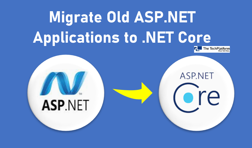 How to Migrate Old ASP.NET Applications to .NET Core?