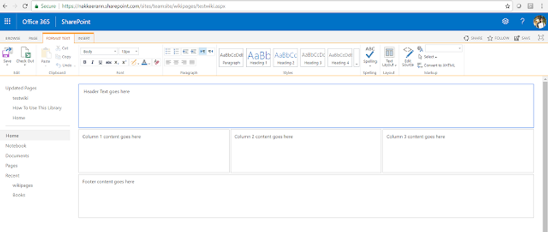 Provisioning Layout and Static Content for Office 365 SharePoint Wiki ...