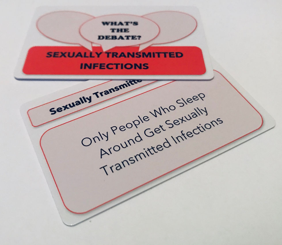 STI Statement Cards | What's The Debate?