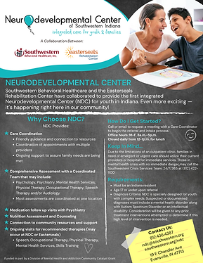 Neurodevelopmental Center (NDC) | SBH