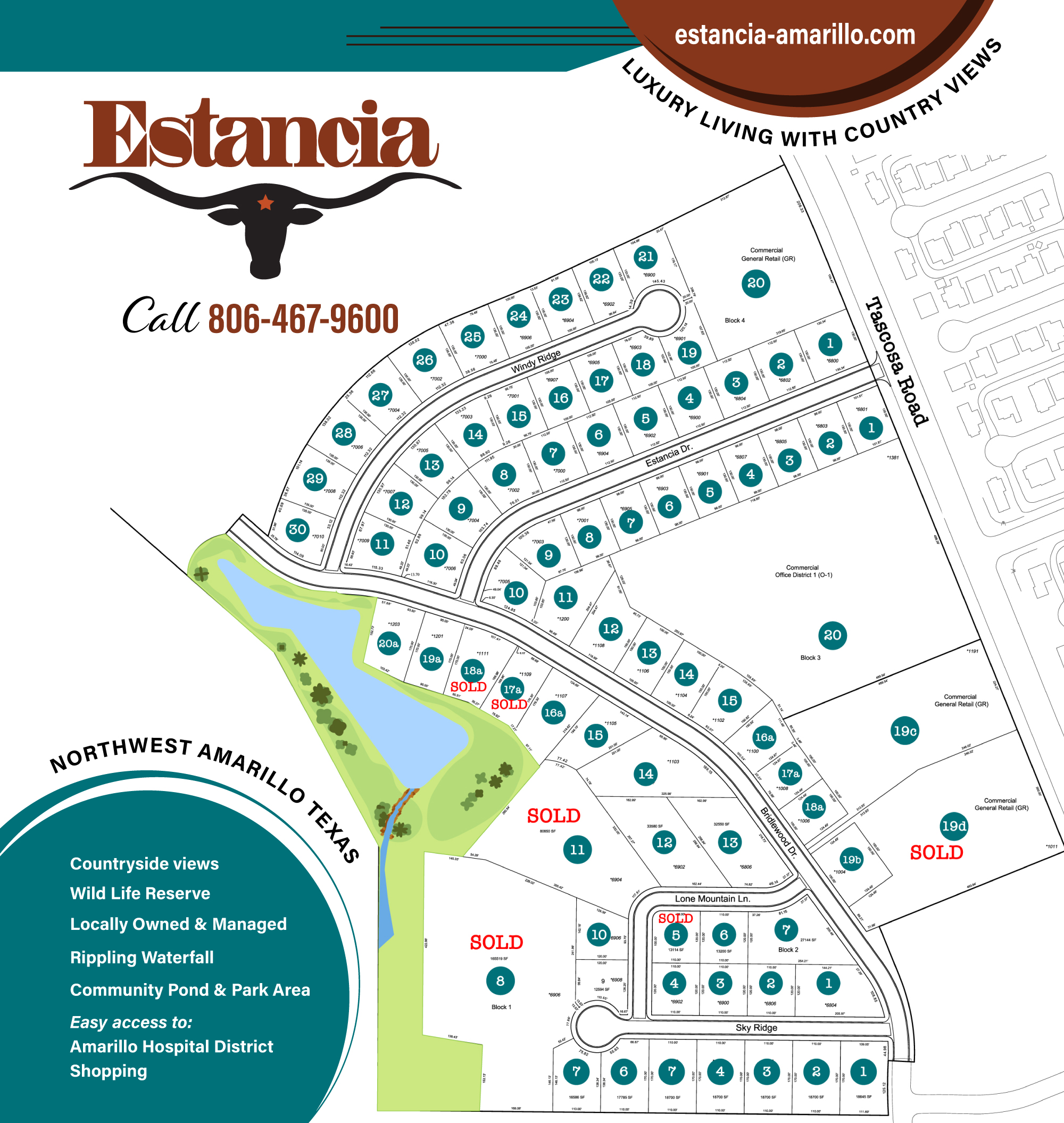 Map Phase I & II | Estancia Development | United States