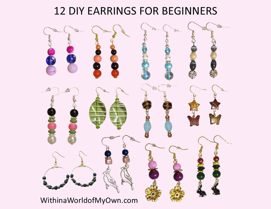 Where Bloggers Live: Birthday/Unbirthday Outfits and 12 Easy DIY Earrings