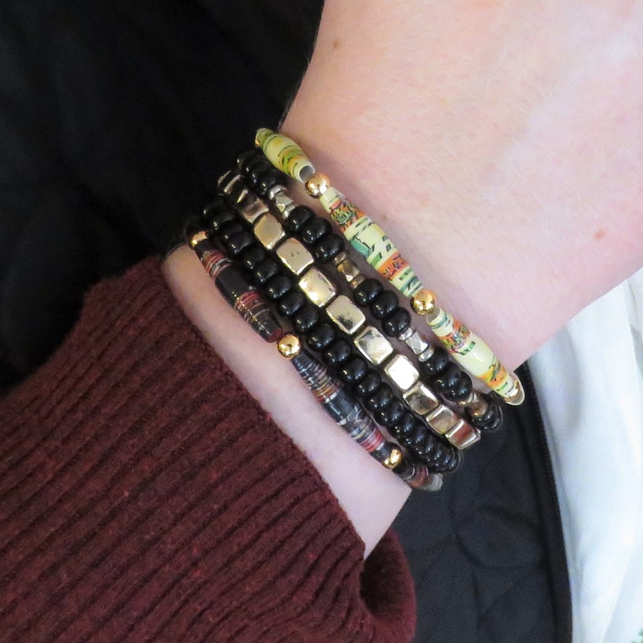 Red, Maroon, and Burgundy Outfits for Late Winter + DIY Paper Bead Page ...