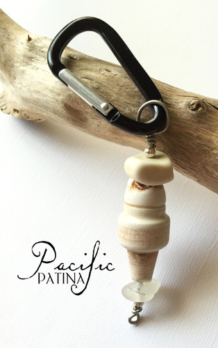 Vintage WWII Era Spark Plug Key Chain | pacificpatina