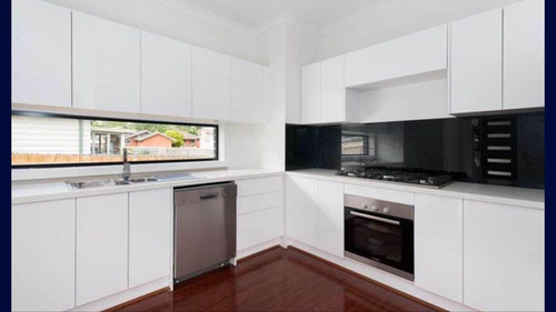 Polyurethane Gloss White Kitchen Cabinet Module No 24008 | oleahome