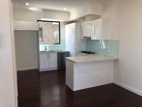 Polyurethane Gloss White Kitchen Cabinet Module No 24165 | oleahome