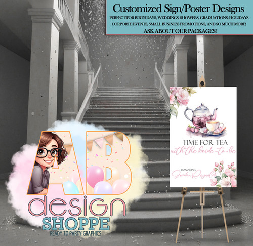 Custom Welcome Sign/ Poster Digital Design | ABdesignShoppe