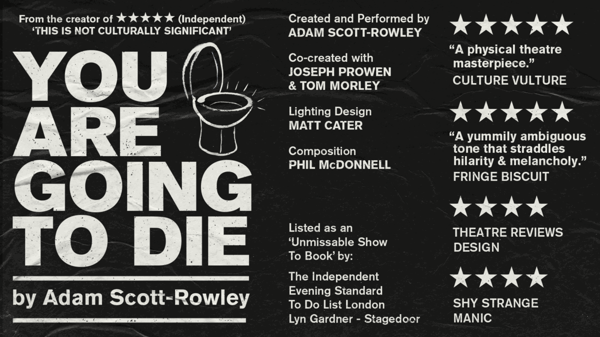 YOU ARE GOING TO DIE | Adam Scott-Rowley