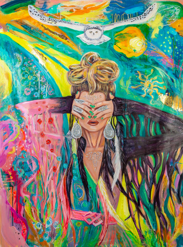 See with your Heart | Anna Sun Art