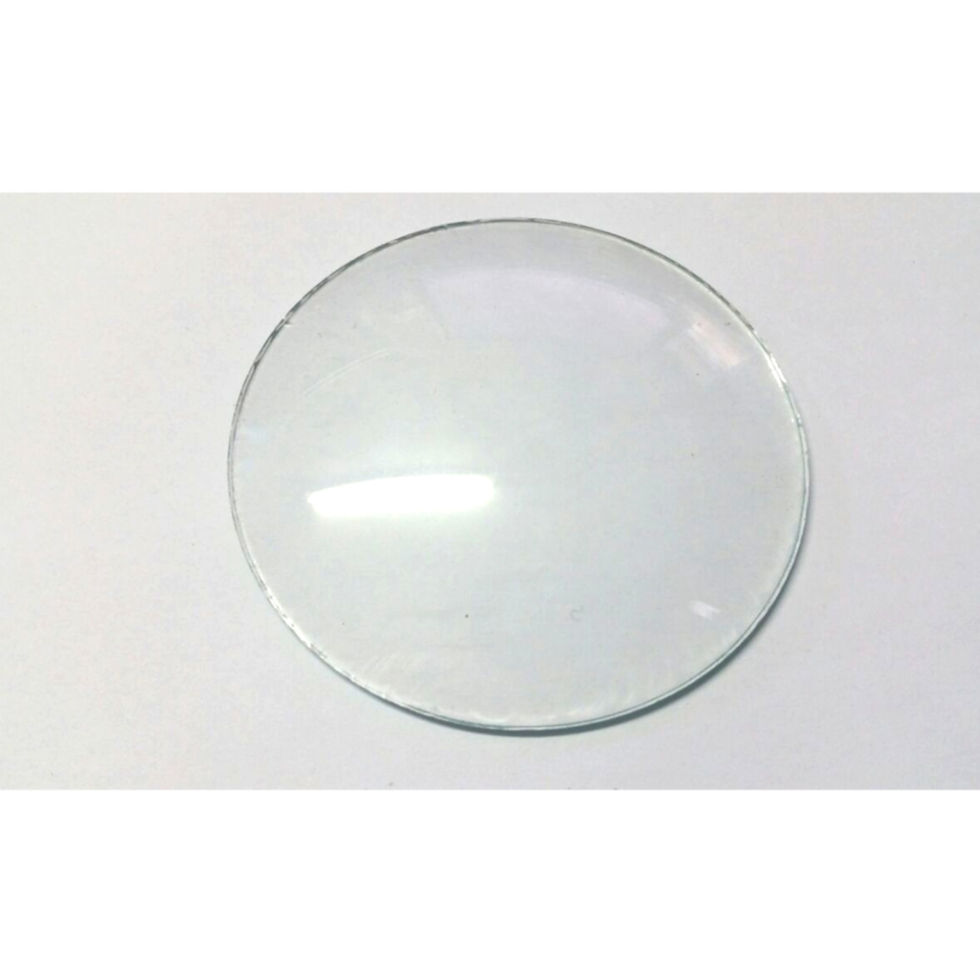 Clock face glass domed / round convex / replacement- different sizes ...