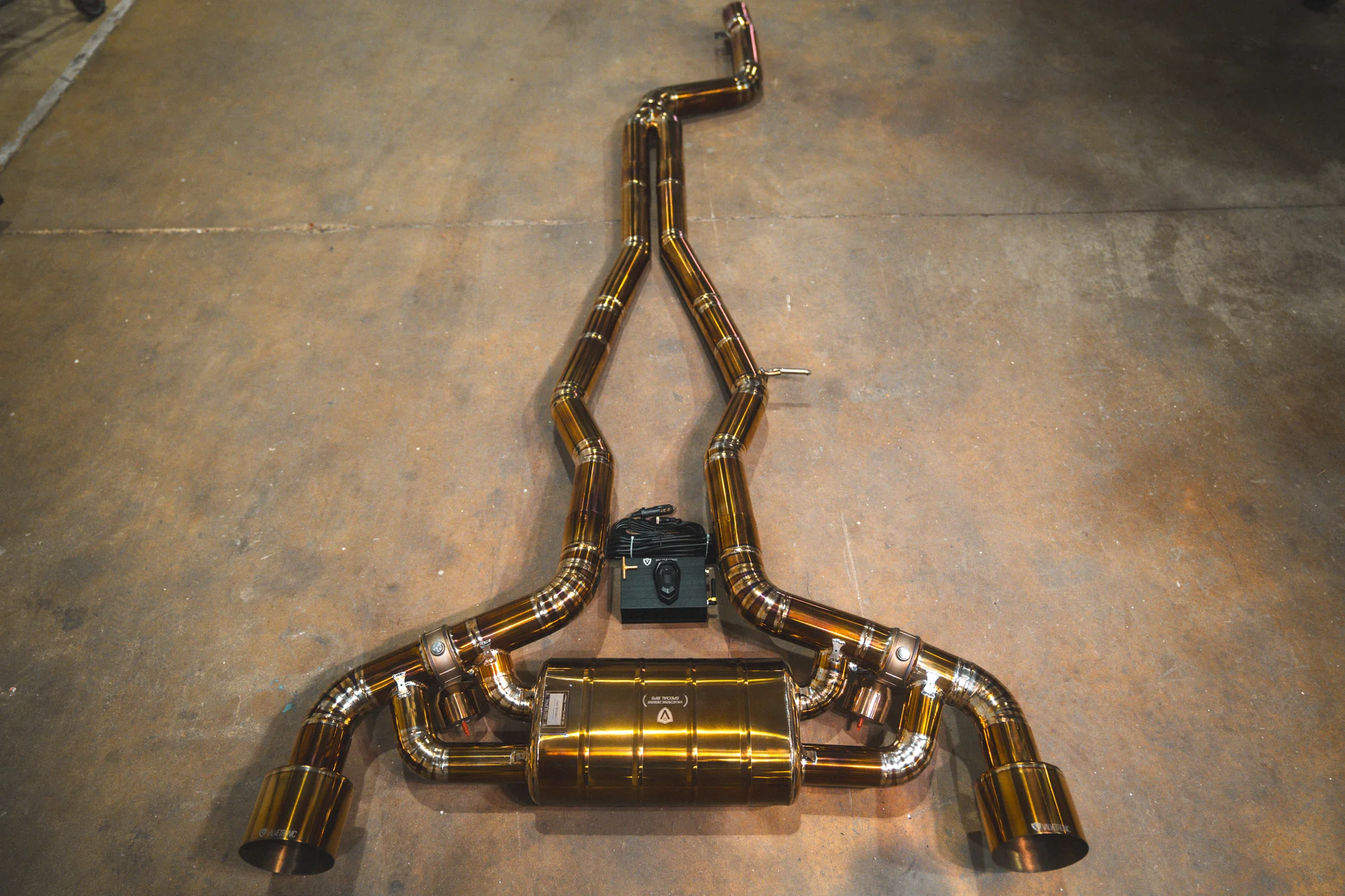 Valvetronic Designs - A90 Toyota Supra Titanium Valved Exhaust