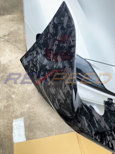 Rexpeed V1 Forged Carbon Front Splitter MKV Supra