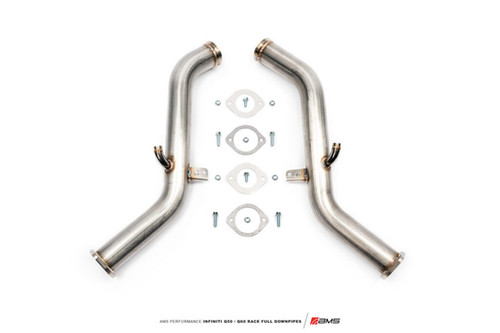 AMS Performance - RZ34 Nissan Z VR30DDTT FULL Race Downpipes