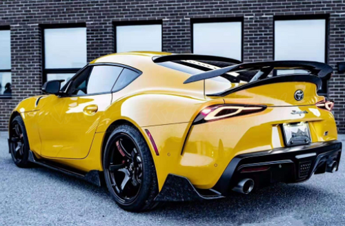 Rexpeed V3 Forged Carbon Rear Wing MKV Supra GR