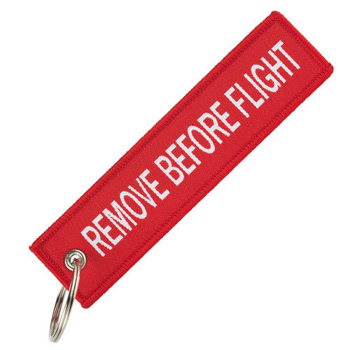 Remove Before Flight Embroidered Keyrings | 737 Pro