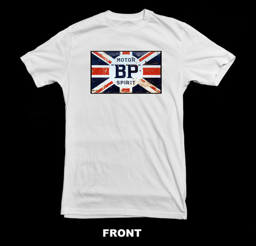 British Petroleum Motor Spirit | Vintage BP Gas and Oil T Shirt | BP