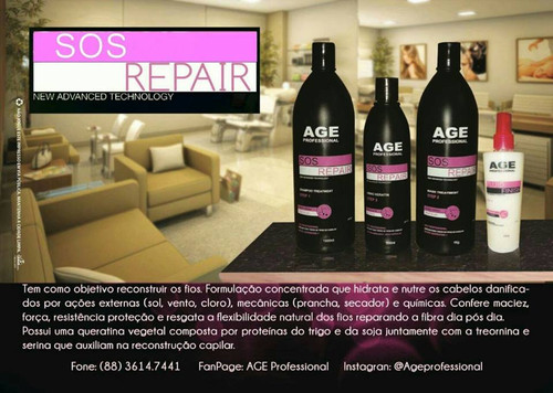 LINHA PROFISSIONAL SOS REPAIR | meusite