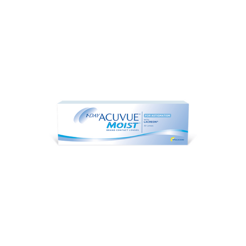 Acuvue Moist 1-day pour astigmatisme - 30 lentilles | Chicco Optique