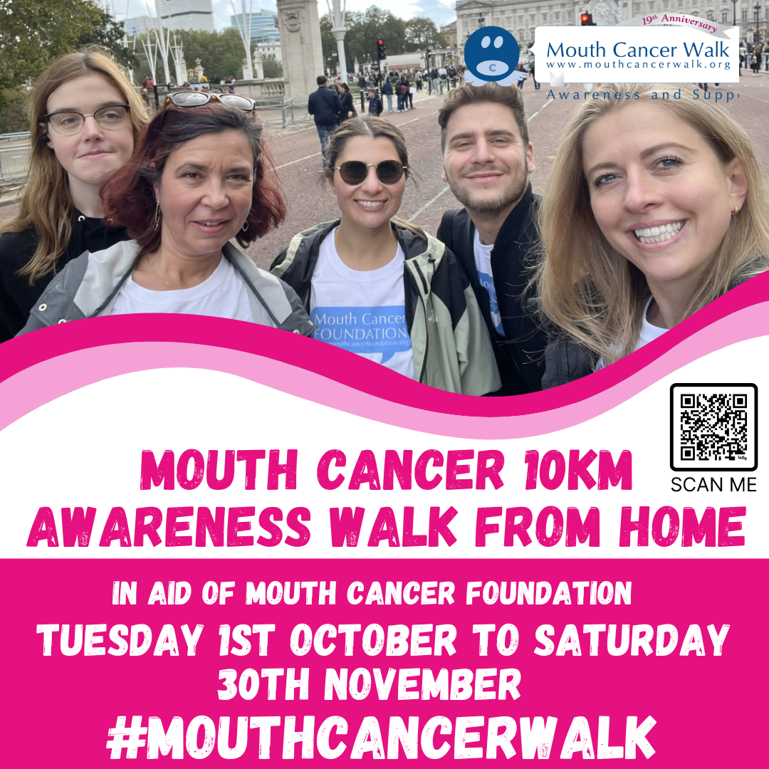 Join The Mouth Cancer Charity 10 KM Walk Join The Mouth Cancer Charity 10 KM Walk