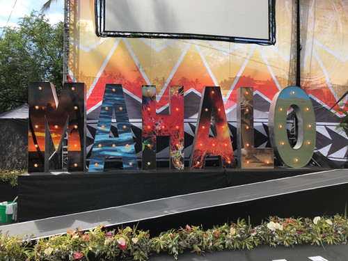 MAHALO Sign | Events & Decor Site