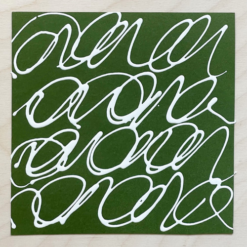 Cursive on Olive II | Jenner McGinn Studio
