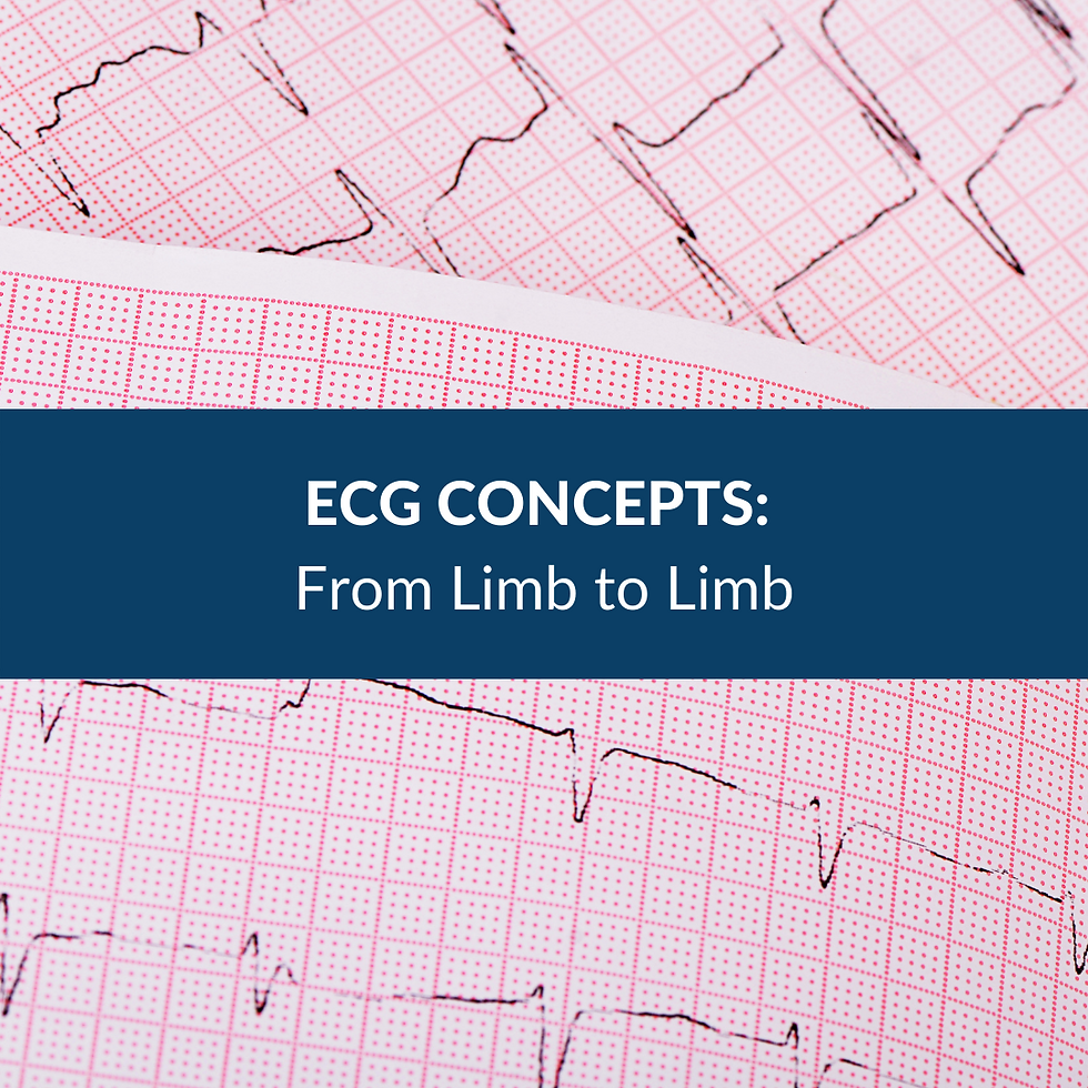 ECG CONCEPTS: From Limb to Limb | CHA: EP Nerds Unite