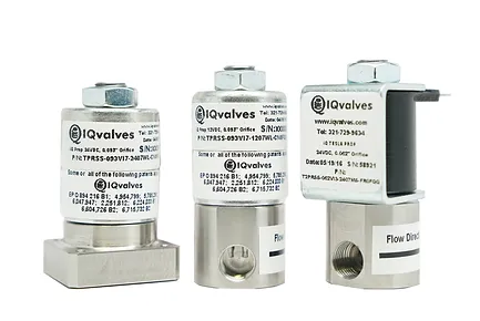 iQ Valves | Mid-Range Proportional Valve (.125") Specifications