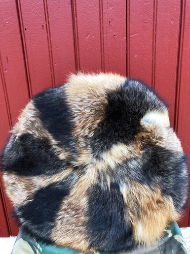 Raccoon/ Red fox pillow | R & R Trading Post