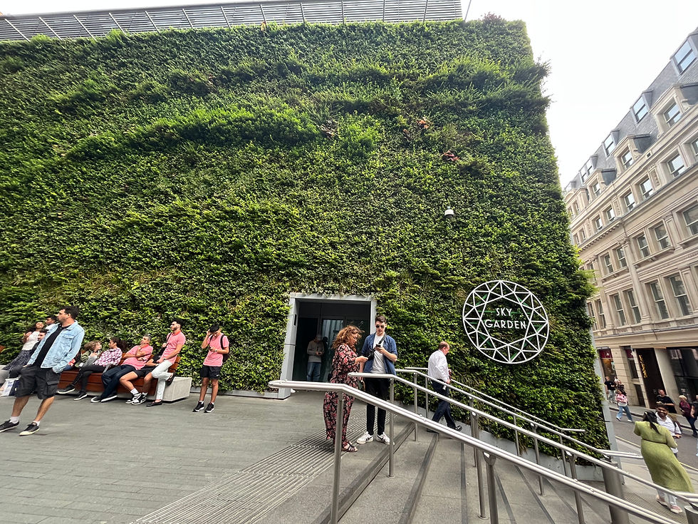 London's Vibrant Modern City with Beautiful Landscape Designs