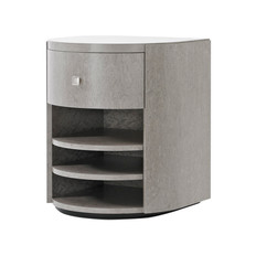 Arc Bedside Table (Half Moon Shape) | Black & Key UK