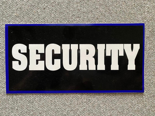 SECURITY DECAL | Lifted Trucks USA
