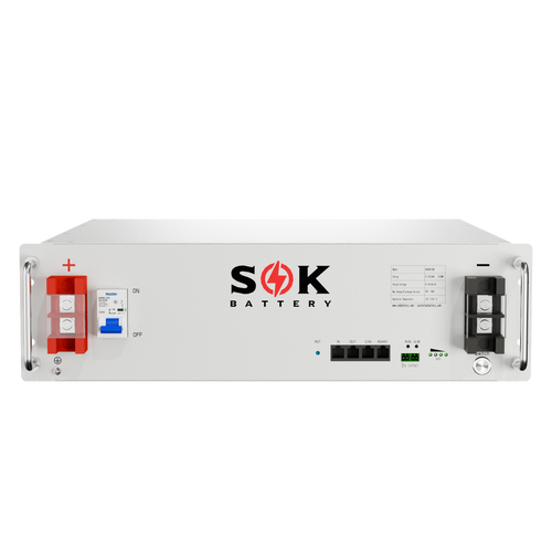 SK48V100N | 48V100Ah Server Rack LiFePO4 Battery | SOK Battery