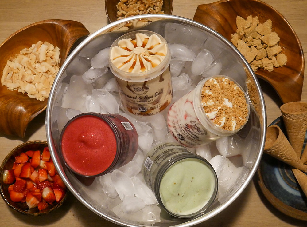 Gelato Bar with Cones Taste Test| Celebrate by Lisa Lou