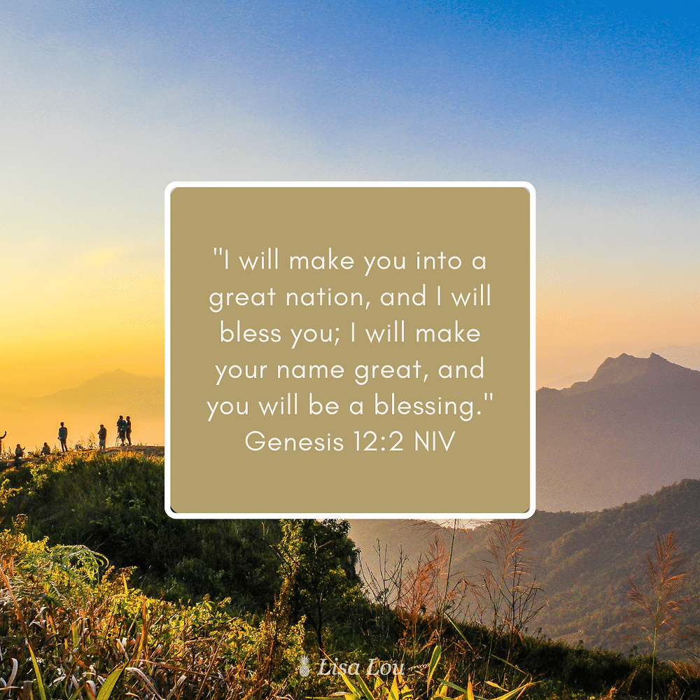 Genesis 12:2| Celebrate by Lisa Lou
