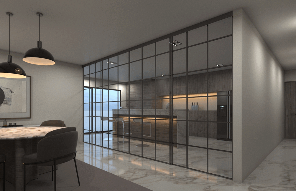 Flat Frame Bg Glass Solutions Ontario