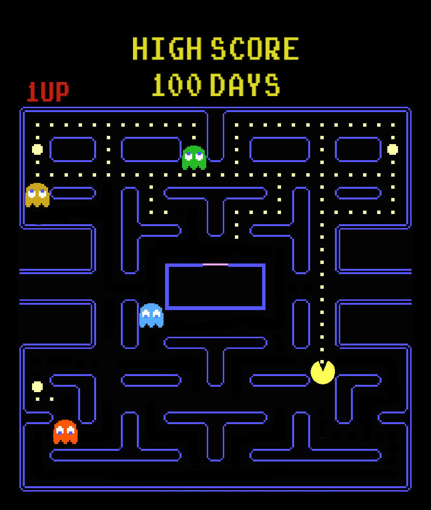 100 Days of School Shirt : Pac-Man Style! | kyleandcourt